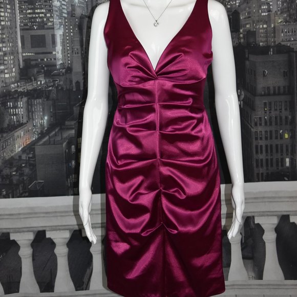 Jump | Dresses | Jump Apparel Juniors Size 78 Burgundy Wine Colored ...